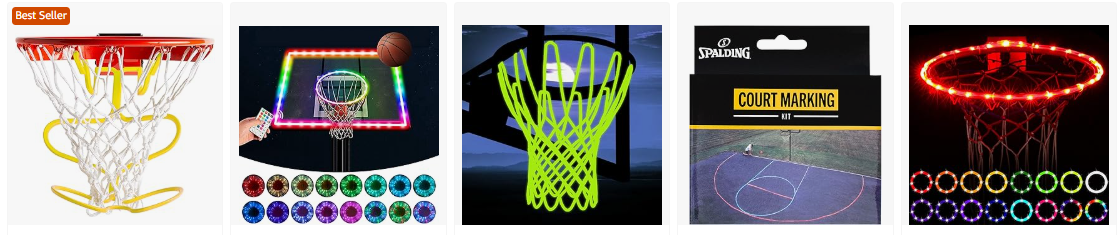 Basketball Hoop Accessories: Nets, Poles, and More