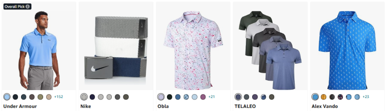 The Ultimate Golf Apparel Size Chart for the Perfect Fit