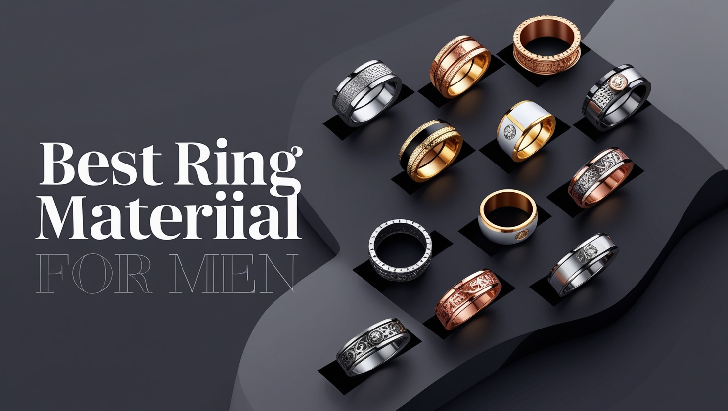 Top 10 Best Ring Materials for Men – Strength, Style & Comfort