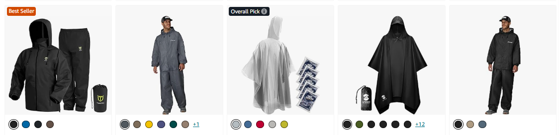Rain Gear Size Chart for Beginners: Everything You Need to Know