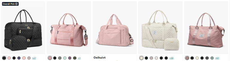 Your Complete Weekend Bag Size Chart for Every Traveler