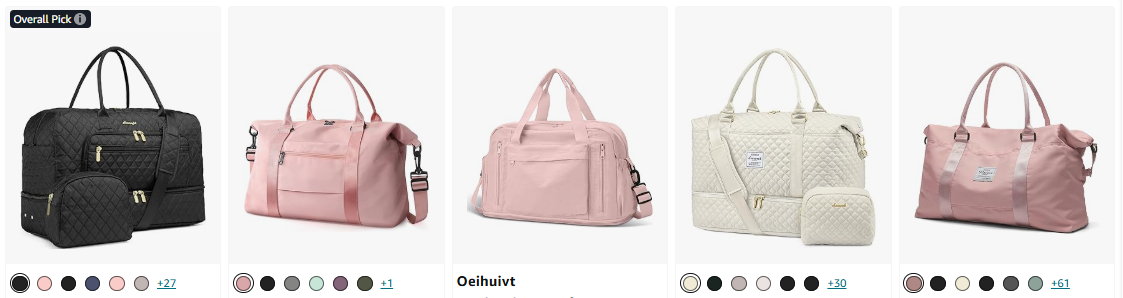Your Complete Weekend Bag Size Chart for Every Traveler